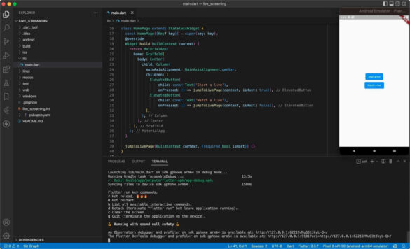 How to Create a Flutter Live Streaming App [2025] - ZEGOCLOUD