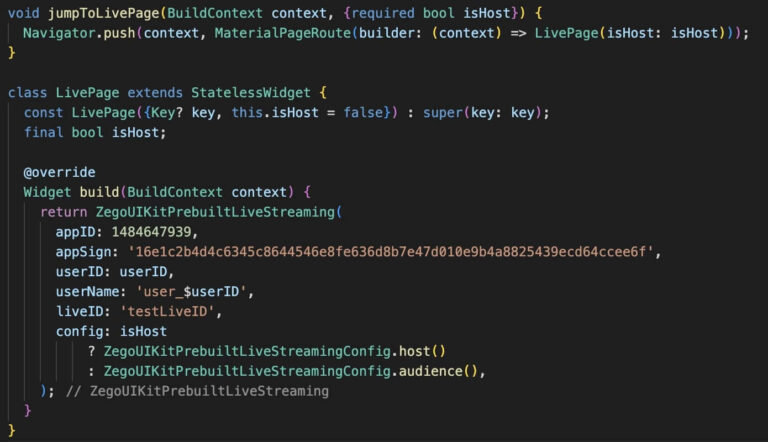 How to Create a Flutter Live Streaming App [2025] - ZEGOCLOUD