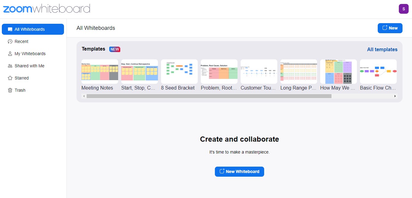 How to Collaborate with Zoom Whiteboard